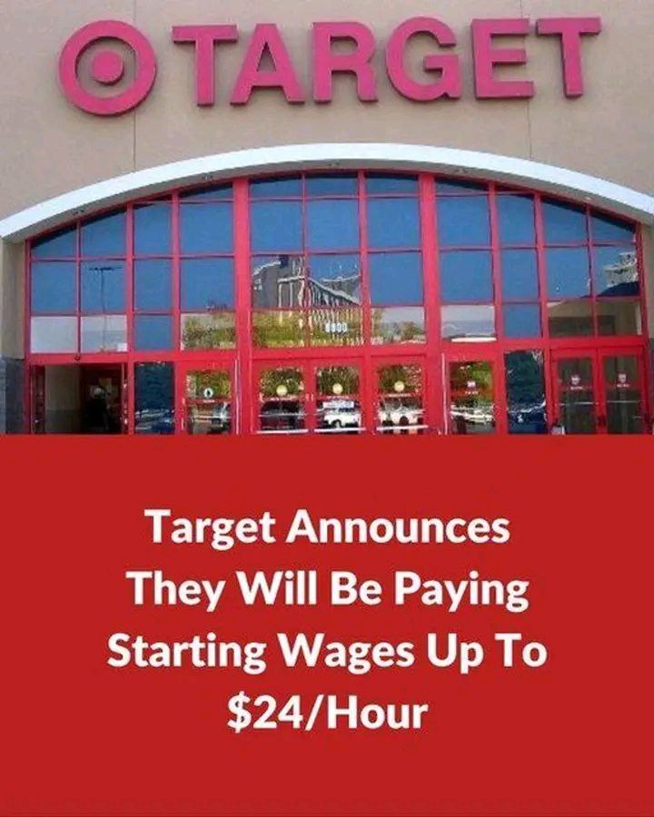 Target Announces They Will Be Paying Starting Wages Up To $24 ...