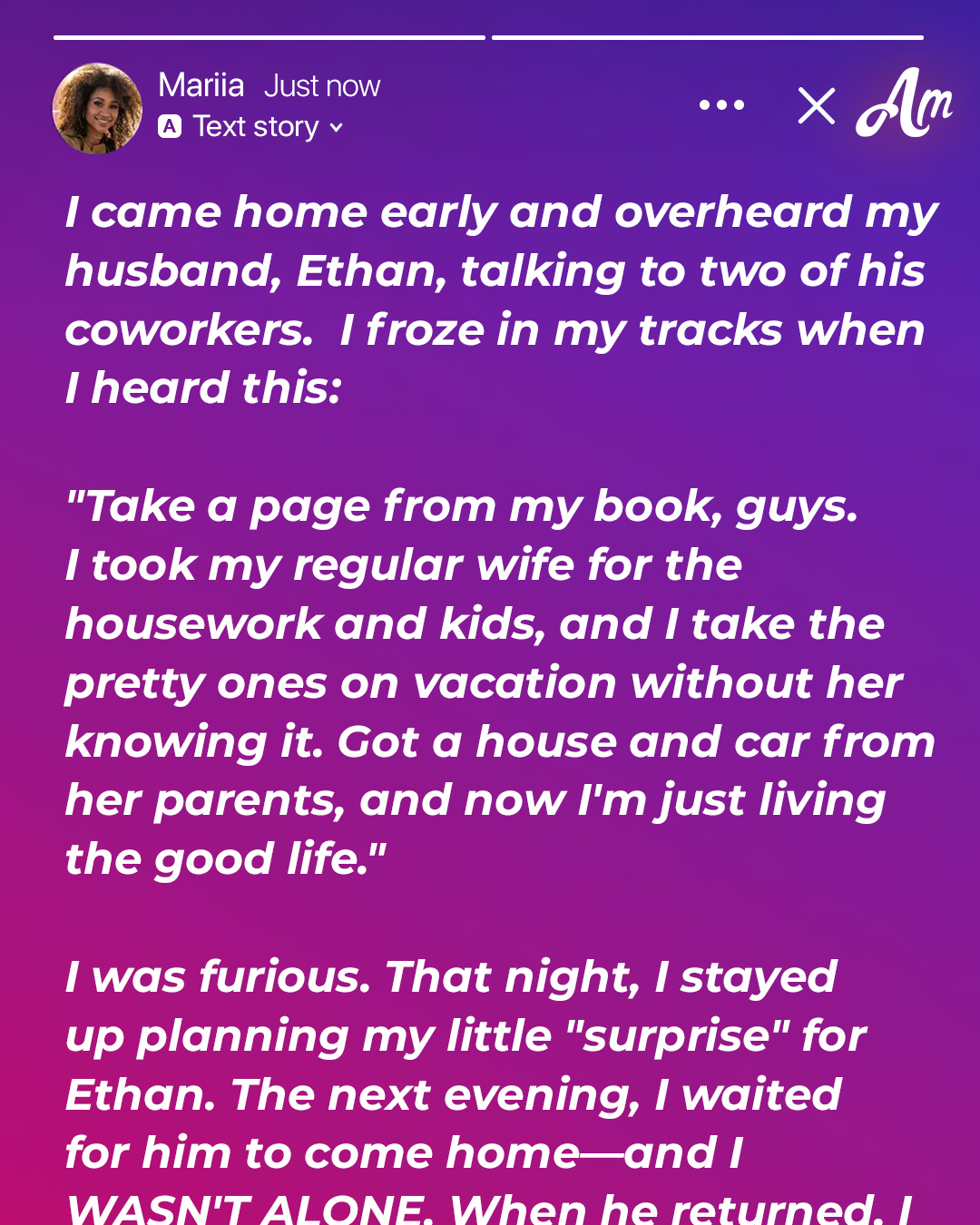 I Overheard My Husband Bragging About His…