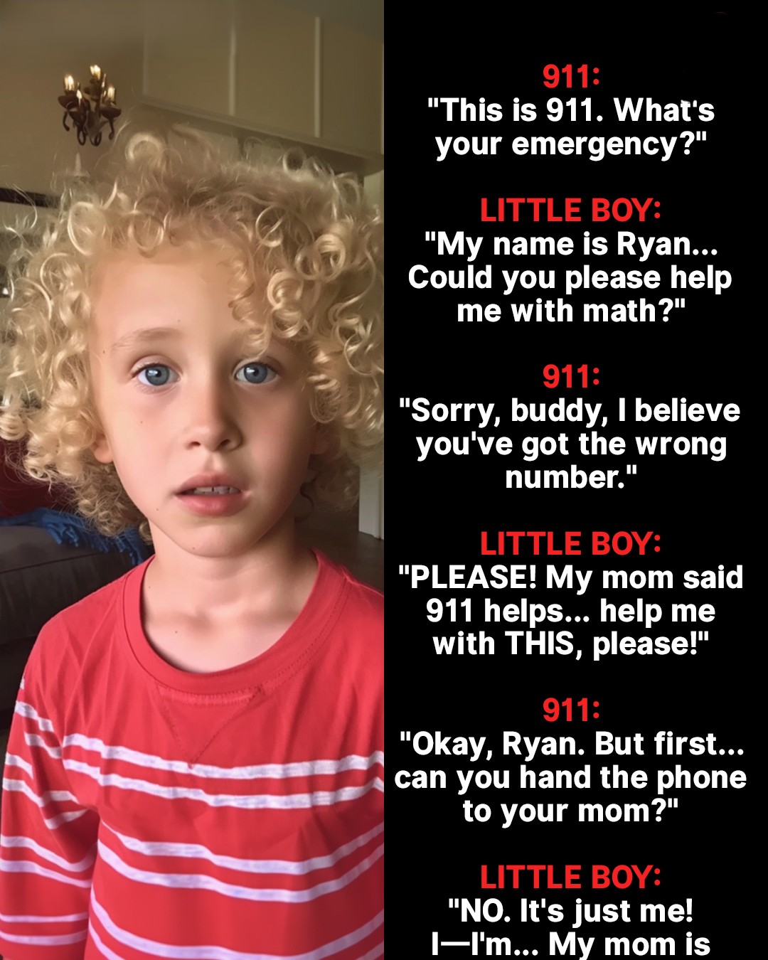 Boy Calls 911 to Ask For Help with Math, Cops Soon Realize He Needs ...