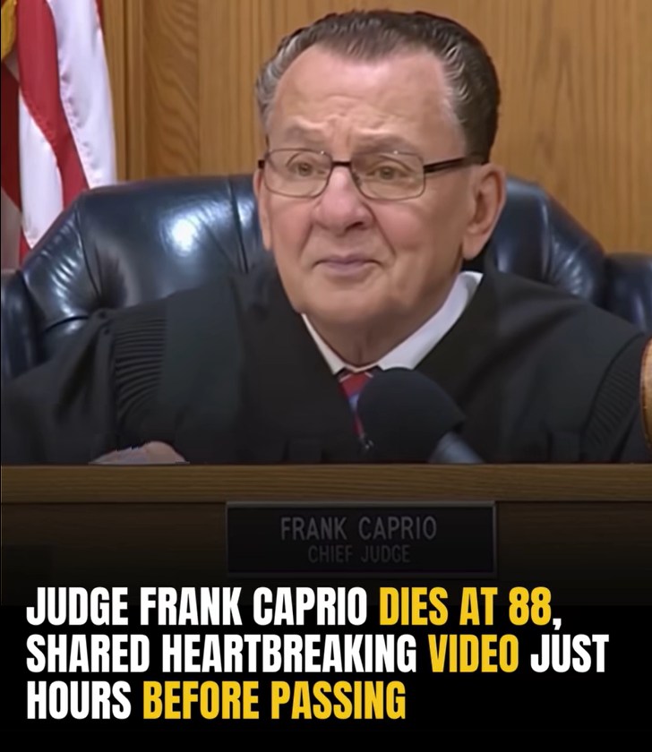 CelebrityJudge Frank Caprio Dies At 88