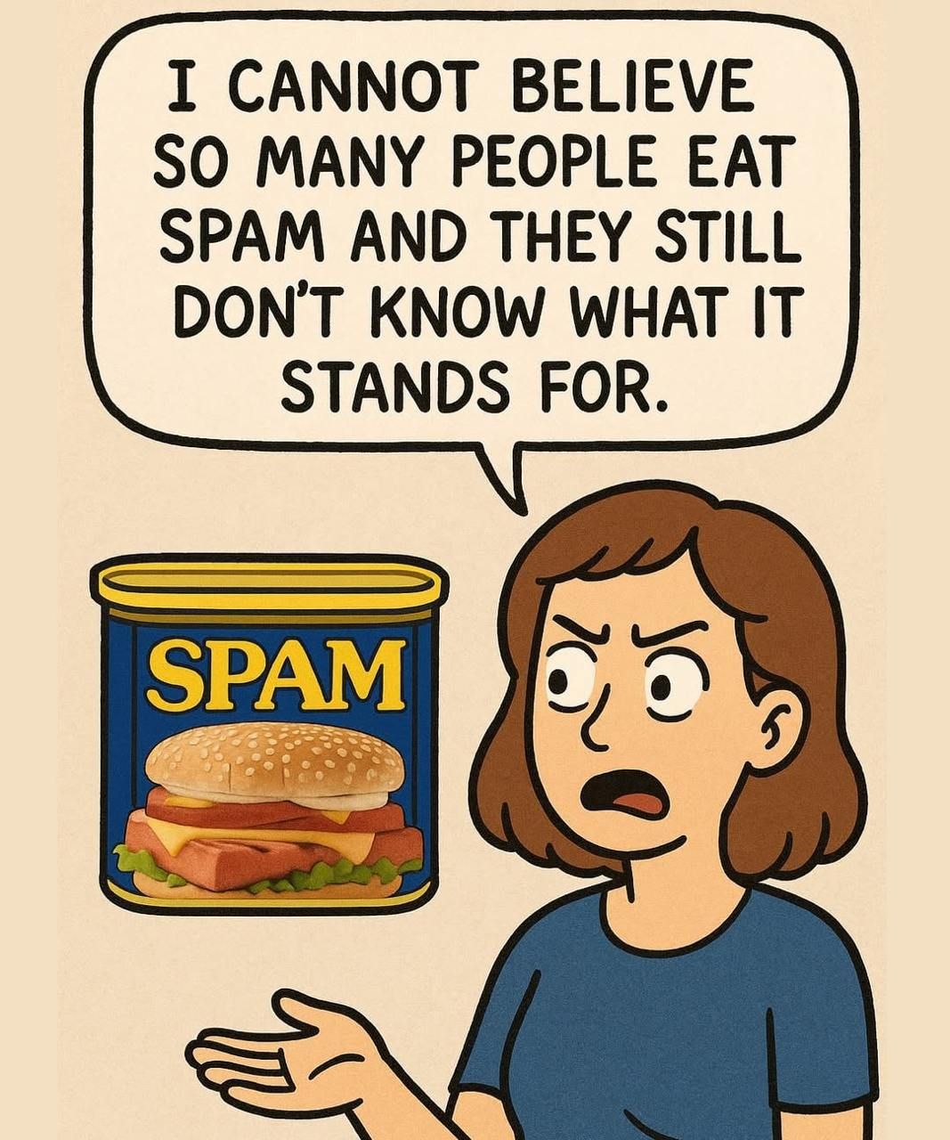 SPAM: What does it stand for, and what are its ingredients?