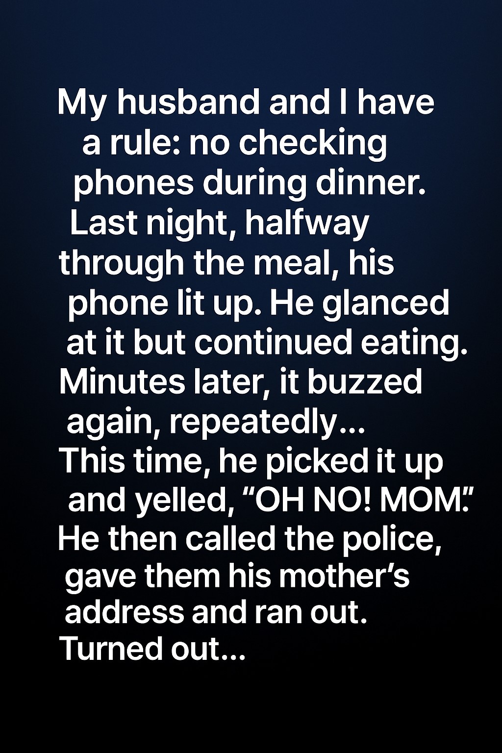 When a Buzzing Phone Brought an Important Lesson